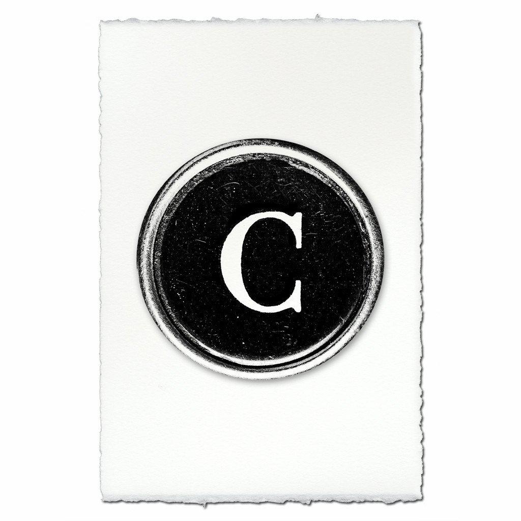 Typewriter Key "C" – printstockist.com