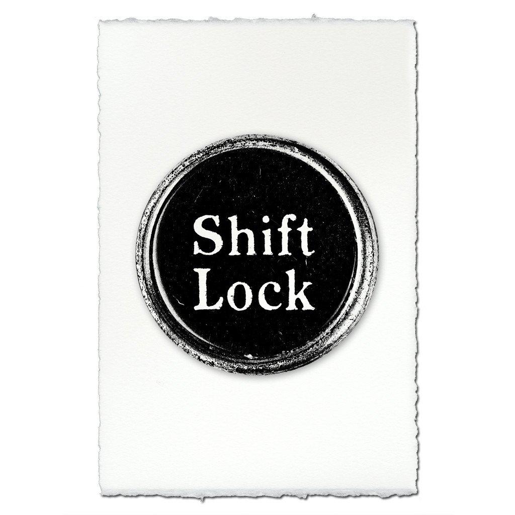 Typewriter key "Shift Lock" – printstockist.com